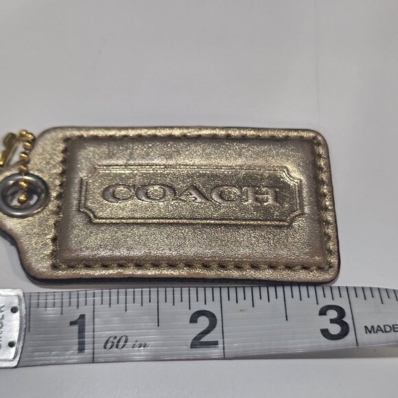 Coach | Accessories | Coach Hang Tag Gold 3 X5 | Poshmark